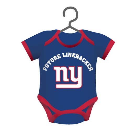 NFL New York Giants Future Linebacker Baby Shirt Ornament, NEW | eBay