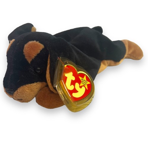 Ty Beanie Babies "Doby" Doberman Dog DOB October 9, 1996 with Tag ...