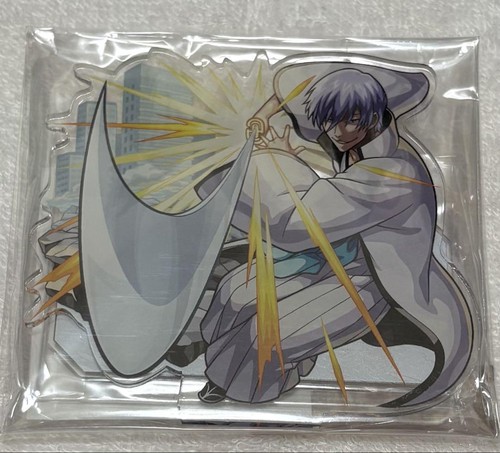 Bleach Ichimaru Gin Acrylic Stand Monster Strike Collab Used Smoke/Pet ...