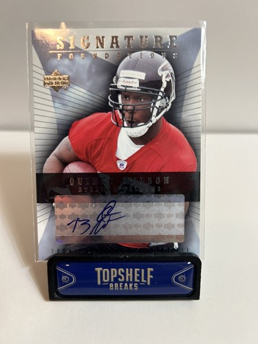 2004 Upper Deck Foundations Signature Quincy Wilson #SF-QW Rookie Auto ...