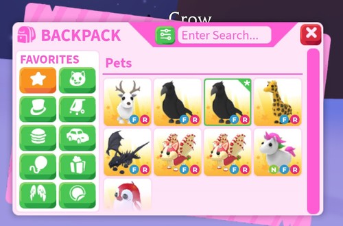 Fly Ride FR Crow - Fast Same Day Delivery - ROBLOX Adopt Me Pet Cheap ...