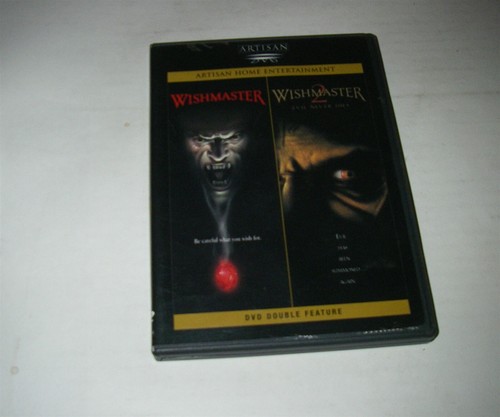 DOUBLE FEATURE WISHMASTER 1 AND 2 DVD MOVIES B2961 | eBay