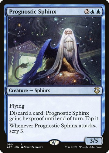 Prognostic Sphinx |MtG Commander Adventures in the Forgotten Realms ...