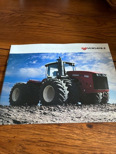 Versatile 350 to 550 HP Tractor Brochure FCCA | eBay