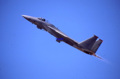 35mm Aircraft Slide F-15 78501 ZZ USAF 18 TFW At Avalon in 2001 | eBay
