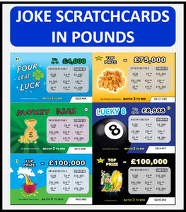Fake Scratch Cards for sale | eBay
