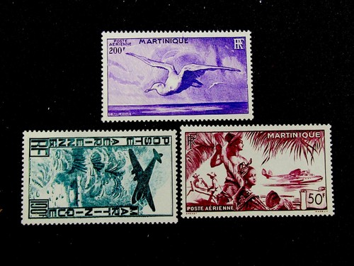 nystamps French Martinique Stamp # C10-C12 Mint OG H $60 U20y3636 | eBay