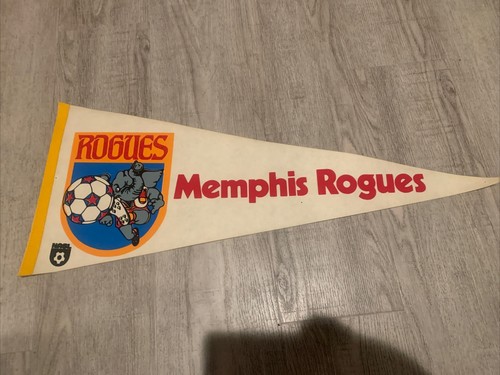 Vintage Memphis Rogues 29 inch Pennant NASL Soccer Defunct | eBay