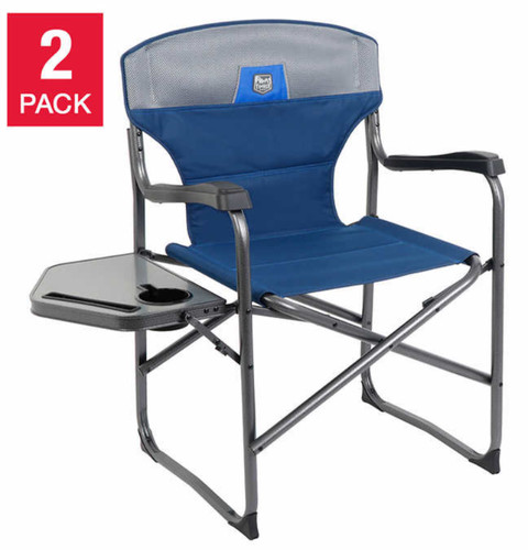 Timber Ridge Folding Director's Compactable Chair, Lightweight and ...