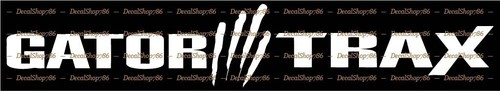 Gator Trax Boats -Outdoor Sport- Car/SUV/Truck Vinyl Die-Cut Peel N ...
