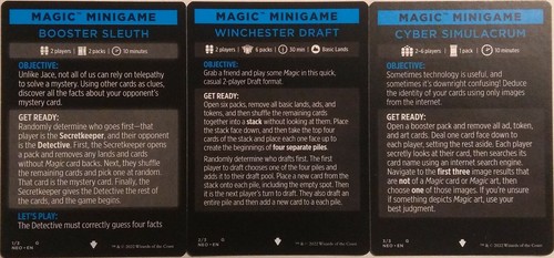 MTG Kamigawa Neon Dynasty Set of 3 Magic MiniGame Token Cards | eBay