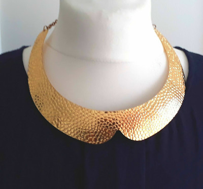 Gold Torque Necklace for sale | eBay