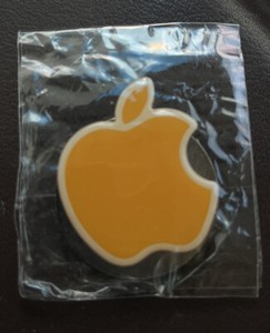 Apple Logo Pin In Vintage Computer Manuals & Merchandise for sale | eBay