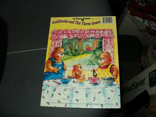 Goldilocks & The Three Bears Playmore Board Puzzle 15210 - 12 Pcs (1996 ...