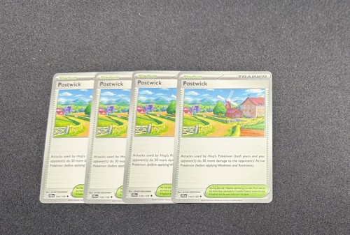 4x Postwick 154/159 Journey Together Pokemon TCG Playset - Excellent | eBay