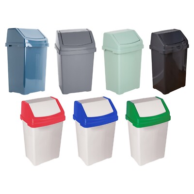 Plastic Household Waste Bins & Dustbins with Lid Lock for sale | eBay UK
