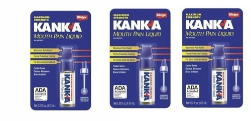 Kanka Oral Pain Liquid 0.33oz : 3 packs | eBay