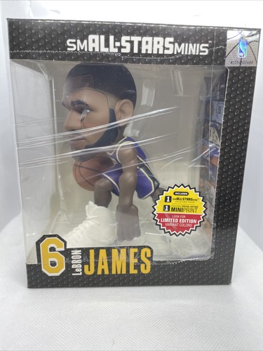 Lebron James #6 smALL-STARS Minis NBA Los Angeles Lakers Purple Jersey ...