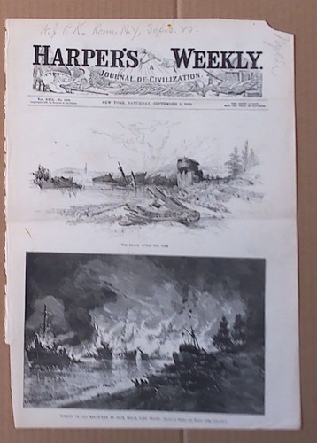 Harper's Weekly Cover September 5, 1885 | eBay
