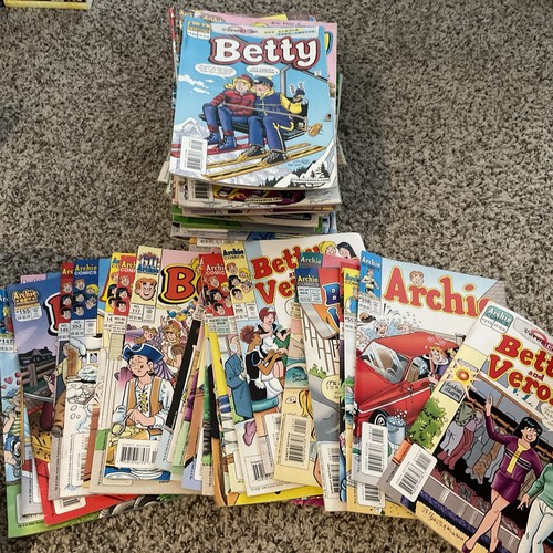 Modern Archie Comics - Lot Of 100 - Archie Betty Jughead Veronica ...