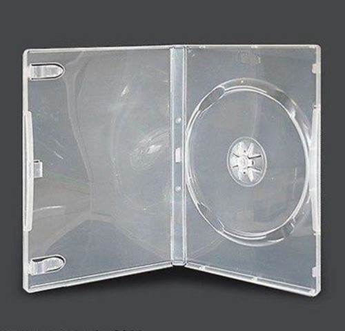 PREMIUM 20 x Single CLEAR DVD Case Standard DVD Covers 14mm Spine ...