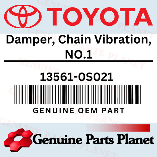 OEM GENUINE TOYOTA TUNDRA 2008-2022 Damper, Chain Vibration, NO.1 ...
