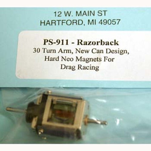 Pro Slot Razorback Drag Motor 30T28 Hard Neo Magnets for 1/24 Slot Cars ...