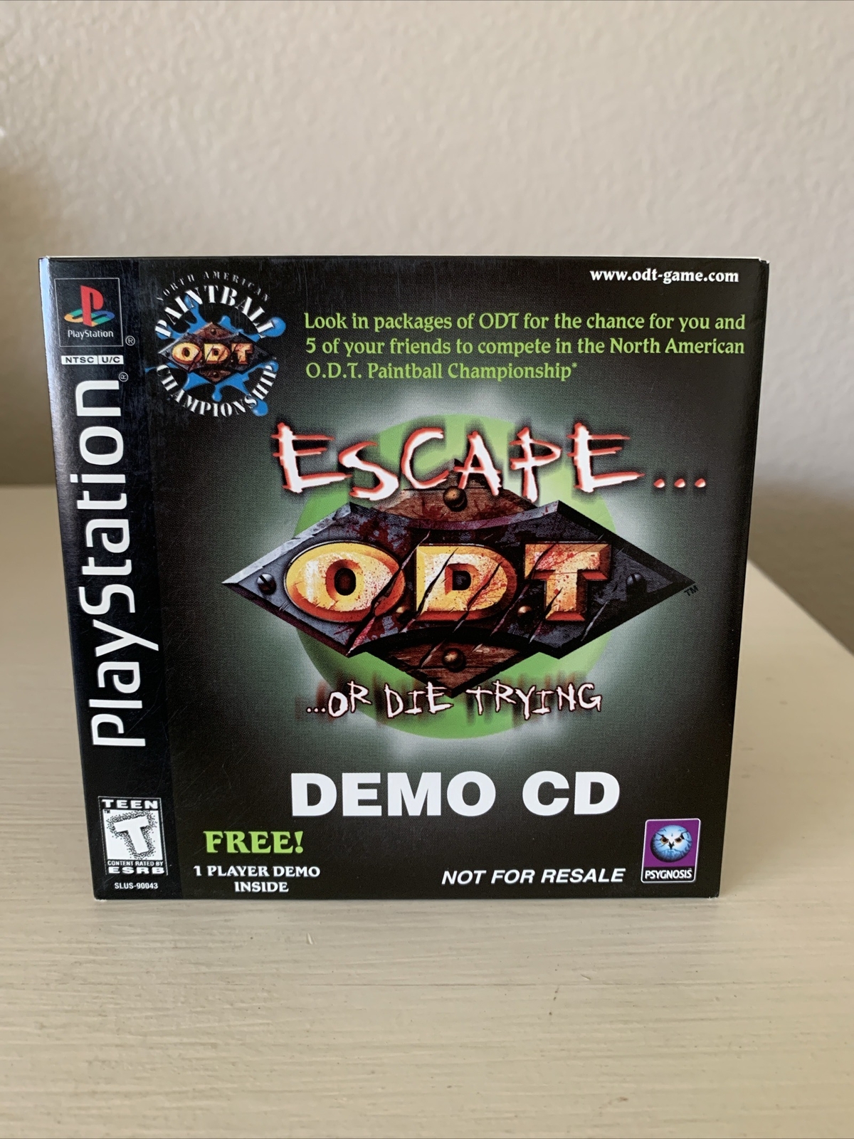 O.D.T.: Escape... Or Die Trying Value - GoCollect (playstation-1-ps1 ...