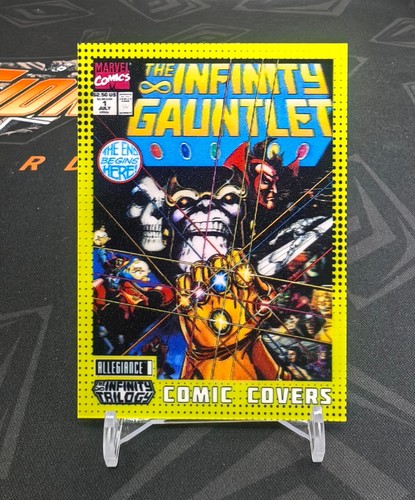 2024 UD Allegiance Marvel The Infinity Trilogy Comic Covers 3D #1 | eBay