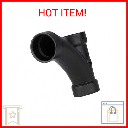 CHARLOTTE PIPE 1 1/2 DWV Comb WYE & 1/8 Bend ONE Piece DWV (Drain ...