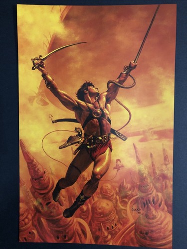 Warlord Of Mars #7 COVER Dynamite Comics Poster 8x12 Joe Jusko | eBay