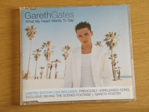 Gareth Gates What My Heart Wants To Say Limited Edition Single CD | eBay