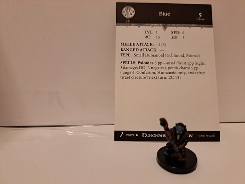 D&D Miniatures WOTC Blue 29/72 | eBay