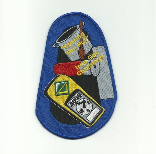 SCOUT BSA 2006 VENTURING CARABINER PATCH IRON GUT CHALLENGE VENTURE ...