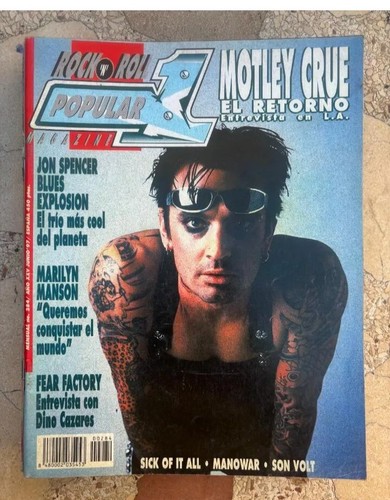 Motley Crue 1997 Rare Magazine | eBay