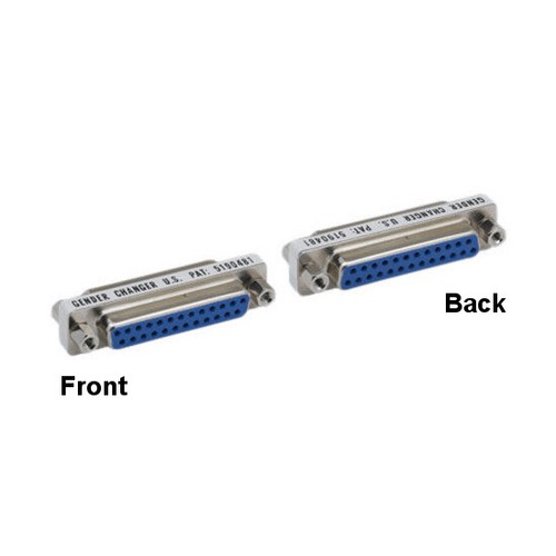 [Lot10] DB25 Female/Female Mini Adapter 25Pin Low Profile Changer ...