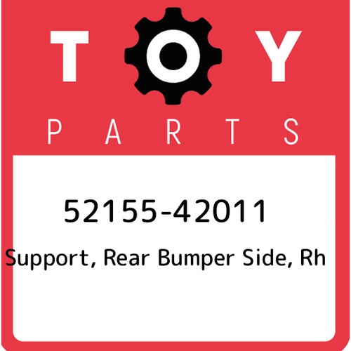 52155-42011 Toyota Support, rear bumper side, rh 5215542011, New ...
