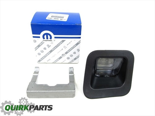 Genuine Mopar License Plate Lamp Left 55078095AE for sale online | eBay