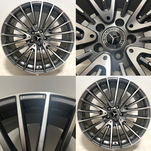 NEW MERCEDES BENZ 17 INCH RIMS WHEELS SET4 FITS E300 E350 E550 E500 ...