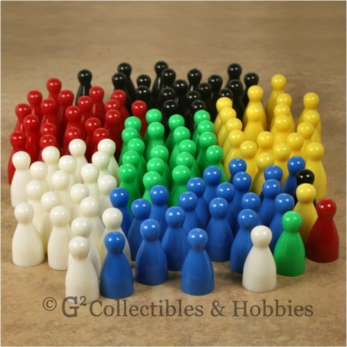 NEW Set of 120 Halma Pawns Board Game Bulk Playing Pieces 25mm Pawn - 6 ...