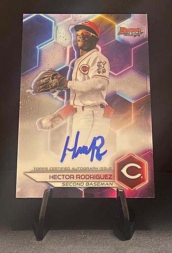 Hector Rodriguez 2023 Bowman's Best Auto #B23-HR Reds Best Of 2023 | eBay