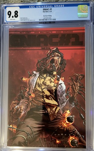 Eniac #1 CGC 9.8 - Not First Printing Edition - Bad Idea Comics 2021 ...