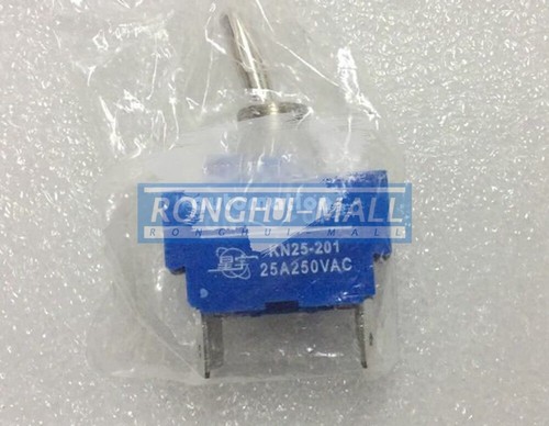 2PCS New KN25-201 25A toggle switch rocker switch 4 feet 2 gears insert ...