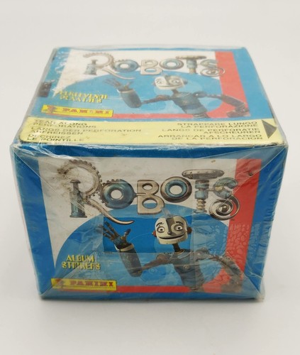 Robots Box 50 sealed packets Panini stickers | eBay