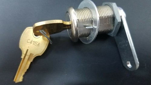 Stock Locks Cam Locks C415A Desk Cabinet Drawer Lock, Cam 1 1/8" (Free ...