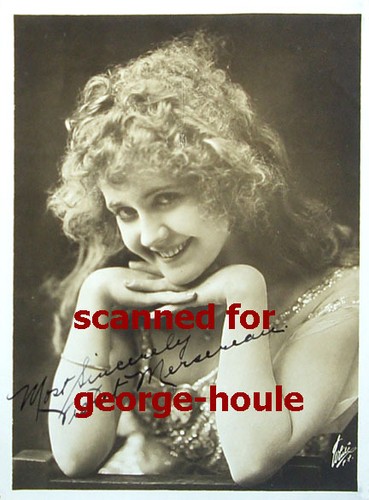 VIOLET MERSEREAU - PHOTOGRAPH - SIGNED - WHITE - SILENT FILM - HELPLESS ...