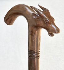 Bull Cane In Vintage Canes & Walking Sticks for sale | eBay