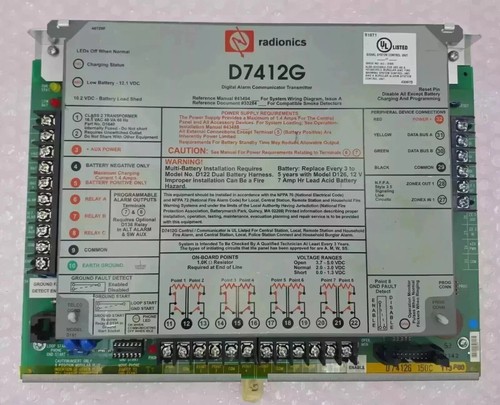 Radionics D7412G Digital Alarm Communicator Transmitter | eBay