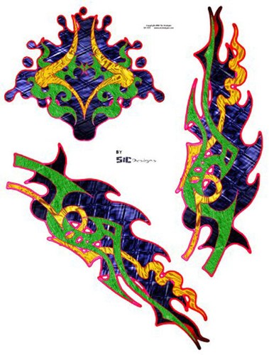 Sic Designs Fresh Exterior Sticker Sheet SIC033 | eBay