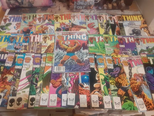 The Thing Complete Set 1-36 1983 Marvel Comics, John Byrne, Ben Grimm ...